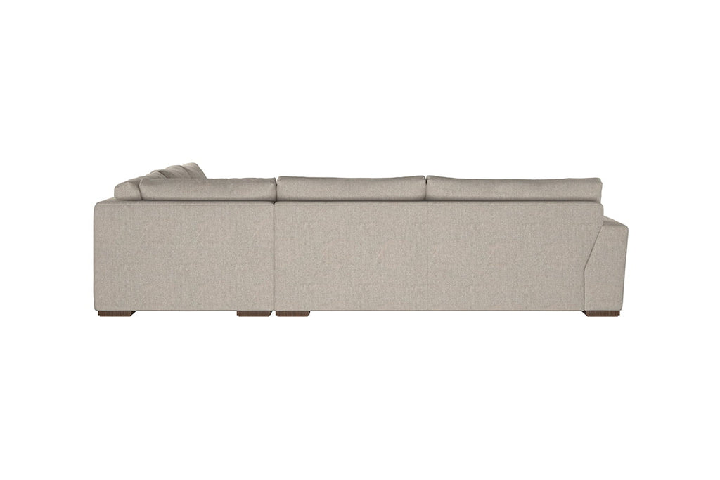 Guddu Large Right Hand Corner Sofa - Brera Linen Charcoal
