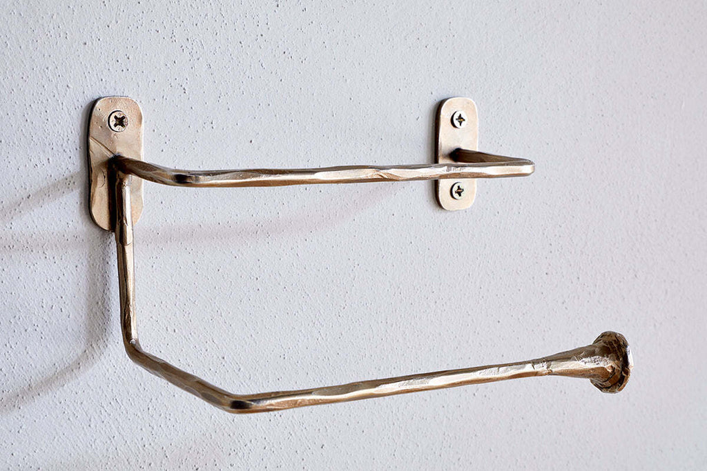 Olani Toilet Roll Holder - Antique Brass
