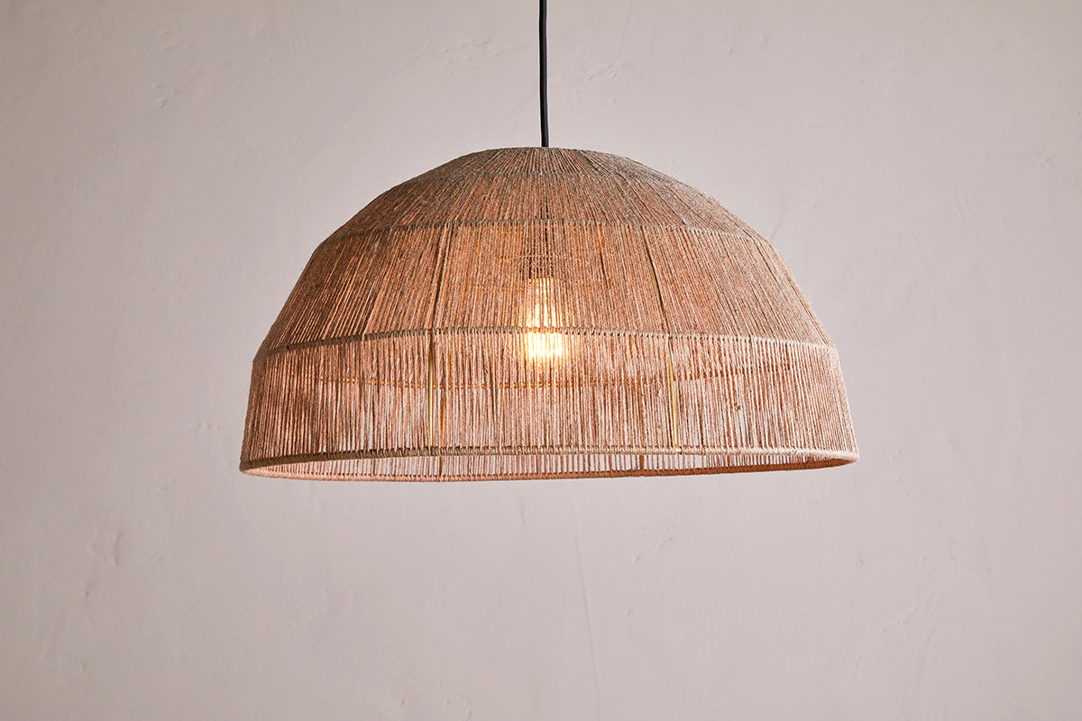 Tivi Natural Jute Lampshade - Natural